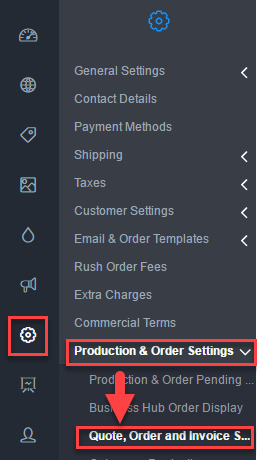 Quote, Order & Invoice Settings – DecoNetwork Help