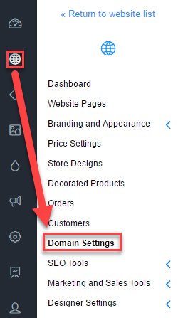 Domain Settings – DecoNetwork Help
