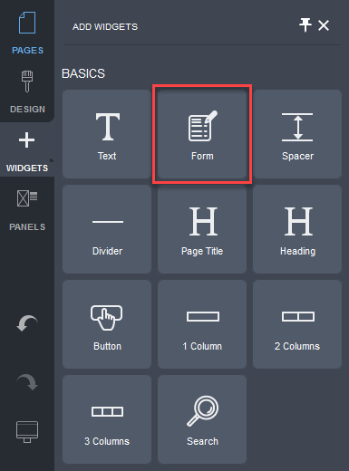Form Widget – DecoNetwork Help