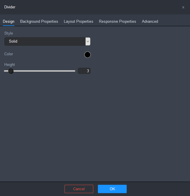 Divider Widget – DecoNetwork Help