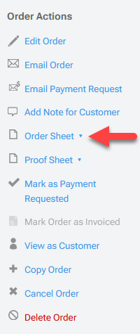 Download quote/order sheet – DecoNetwork Help