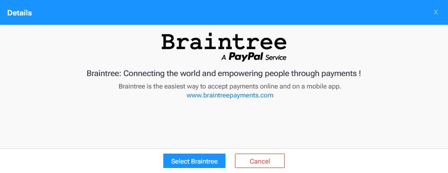 Set Braintree as my primary payment gateway – DecoNetwork Help