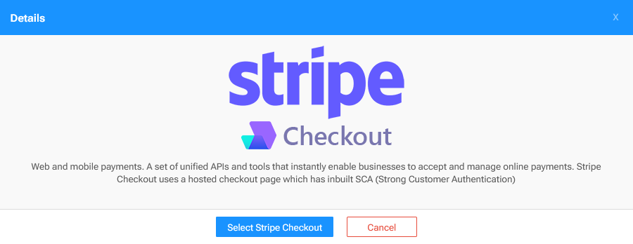 Set Stripe Checkout as my primary payment gateway – DecoNetwork Help