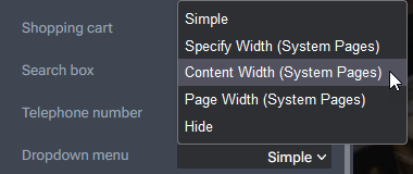 Link navigation drop-down menu to an external website or page ...