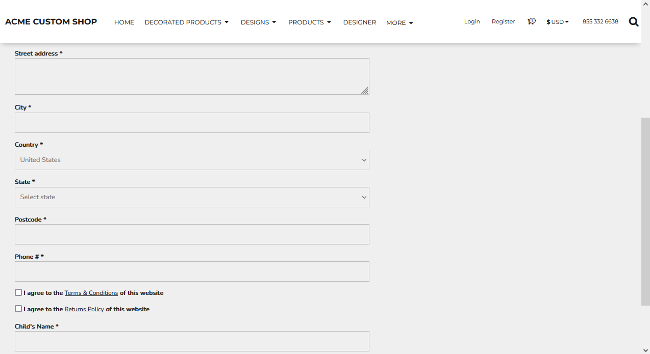 Create Custom Registration Fields And Include Them In Invoice Deconetwork Help