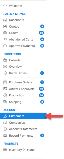 Customers List – DecoNetwork Help