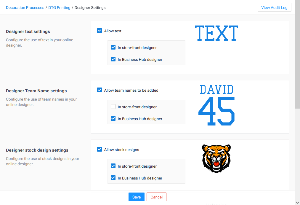 Turn off the ability to upload an image – DecoNetwork Help