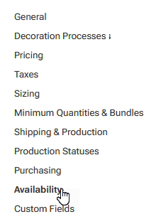 Configure product availability at the product group level – DecoNetwork ...