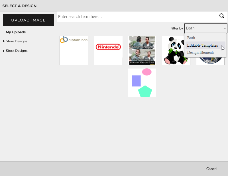 Store Designer Settings – DecoNetwork Help