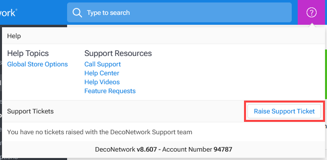 Submit a Support Ticket – DecoNetwork Help