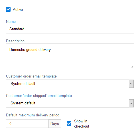Custom shipping method settings – DecoNetwork Help