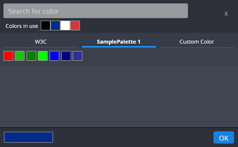 Change colors in the Template Builder using the Zoom & Colors Toolbar – DecoNetwork Help