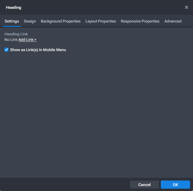 Heading Widget – DecoNetwork Help