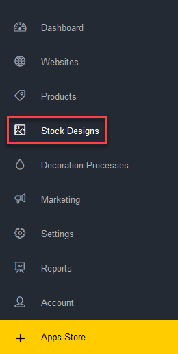 Configure a design template's settings – DecoNetwork Help
