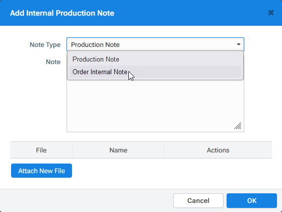 Add internal production note – DecoNetwork Help