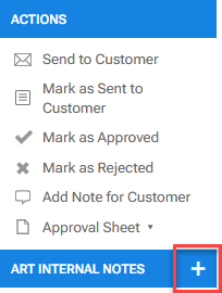 Add internal note to an artwork approval – DecoNetwork Help