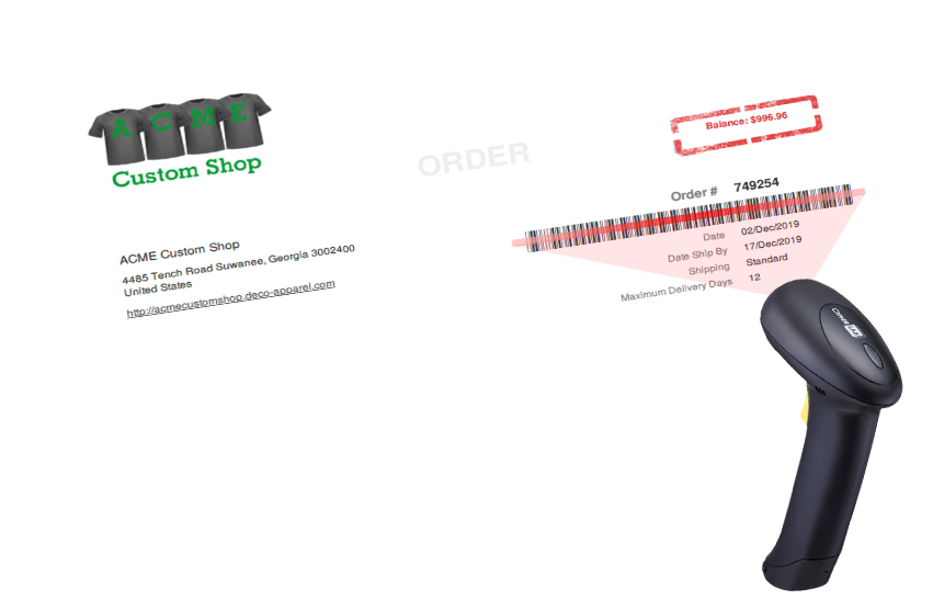 Using Barcodes in Order & Production Processing – DecoNetwork Help