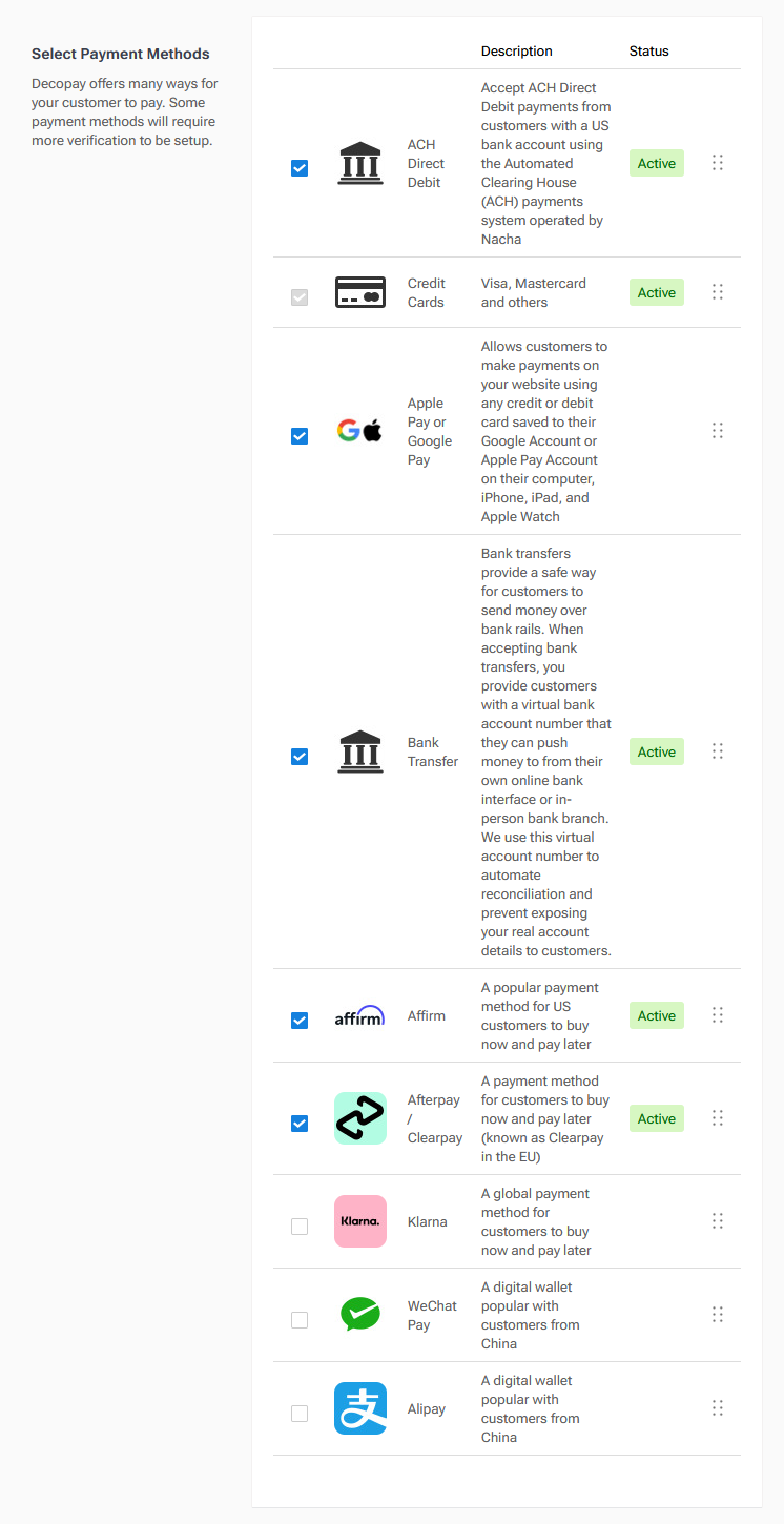 How to Configure DecoPay for Accepting Electronic Payments in DecoNetwork – DecoNetwork Help