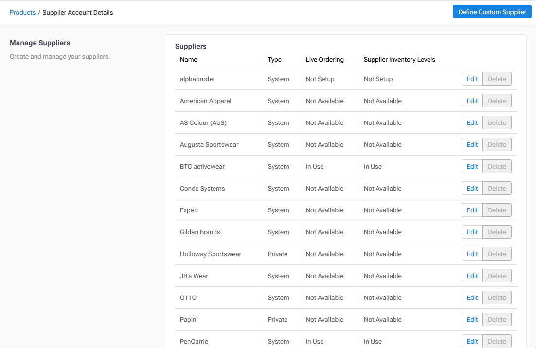 How to Enable Live Inventory & Purchase Orders – DecoNetwork Help