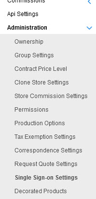 Single Sign-on Settings – DecoNetwork Help